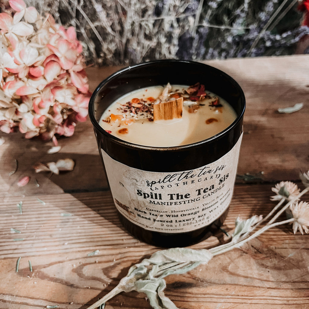 Spill The Tea Sis Candle | Connection & Community – Spill The Tea Sis ...